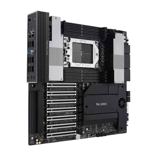 ASUS Pro WS WRX90E-SAGE SE DDR5 EEB sTR5 Motherboard – فروشگاه اینترنتی pcatech